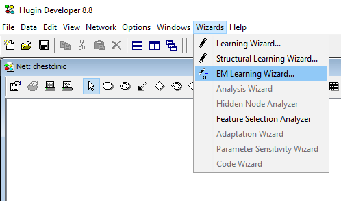 EM Learning Tutorial — HUGIN GUI 8.8 documentation